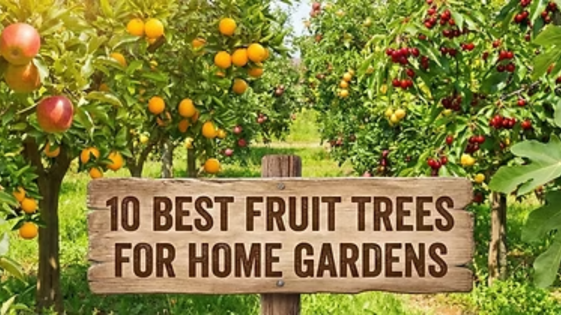 Top 10 Fruit Plants for Indian Home Garden in 2026 — Saharanpur Nursery